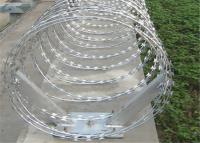 China Anti Corrosion BTO-28 BTO-22 Galvanized Razor Barbed Wire for sale