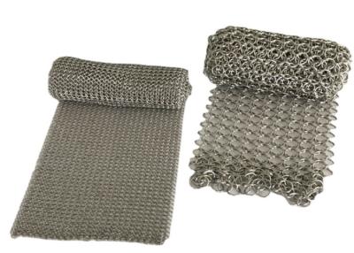 China 304 Stainless Steel Protection Chainmail Decorative Wire Mesh for sale