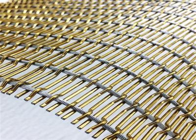 China SS304 1.5m Width Stainless Steel Decorative Crimped Wire Mesh for Decoration projects for sale
