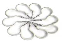 China 2.9'' Ceiling Screw Hooks For Hanging Plants Or Mug Cups for sale