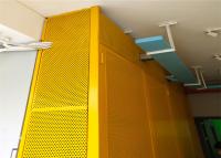 China 1.6mm Thickness Aluminum Perforated Metal Mesh with Custom Hole Shape for Hotel Applications for sale