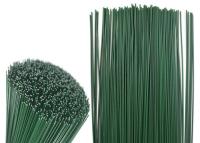China 20Gauge Wire Diameter Soft Galvanized Iron Wire Artificial Flower Wire in 300mm to 600mm Length for DIY and Floral Crafting for sale