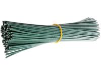 China 18 Gauge Green Paper Covered Florist Wire 60cm Length for DIY and Crafts for sale