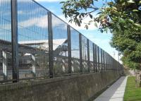 China Airport Powder Coated Anti Climb Security 358 Mesh Fence for sale