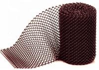 China 1.5mm Decorative Wire Mesh , Woven diamond hole Metal Mesh Curtains for sale