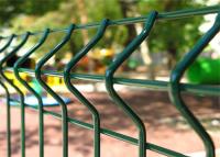 China Oem Customized 1.8m 2.0m Height Green Plastic Coated Fencing for sale