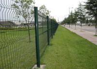 China Oem Customized 1.8m 2.0m Height Green Plastic Coated Fencing for sale