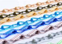 China Hotel Anodized Double Hook 3x3mm Chain Link Fly Screen 3x3m 4x3m for sale