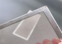 China 4 Sides Package Edge 2.0mm 1x0.5m Stainless Woven Wire Mesh for sale