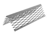 China Galvanized Steel L2.5meter Expanded Corner Bead With Reinforeced Flange for sale