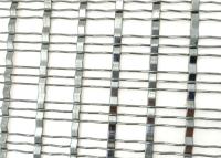 China 2mm Thick Stainless Steel Decorative 1x1m Woven Wire Mesh Curtain Sheet for sale