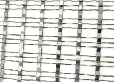 China 2mm Thick Stainless Steel Decorative 1x1m Woven Wire Mesh Curtain Sheet for sale