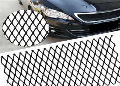 China 1mm Thickness Black Coated Aluminum Car Honeycomb Expanded Grill Mesh for sale