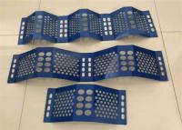China 0.8mm Thick Blue color Windbreak Fence Panels for Railway for sale