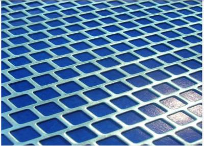 China High Open Area Perforated Metal Mesh Square Hole Sheet Ventilation for sale