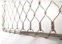 China 50mm Opening 302 Ss Rope Mesh Architectural Decorative 7 × 19 Type for sale