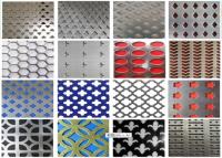 China 5mm Hole Size Stainless Steel Perforated Metal Sheet for Interior or Exterior Decorations for sale
