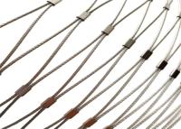 China High Strength SS316 Ferrule Wire Cable Balcony Net Diamond Hole for sale
