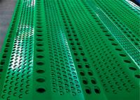 China 800mm Width Powder Coated Round Hole Windbreak Fence for Dust Suppression for sale