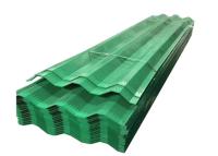 China Green Perforated Corrugated Steel Wind and Dust Barrier Panels with Anti-Rust and Customizable Sizes for sale