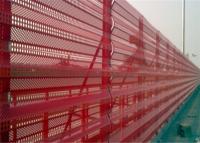 China 10m Length Windbreak Fence Panels with Powder Coating for Waterproof and Anti-UV Dust Control Steel Plate for sale