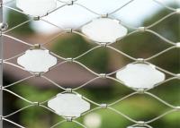 China 5m X 1m 1mm Stainless Steel Wire Rope Mesh For Bridge Railing Balustrade Panels for sale