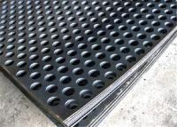 China 1.5mm Thick Sunscreens Round Hole Perforated Steel Sheet Galvanized for sale