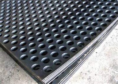 China 1.5mm Thick Sunscreens Round Hole Perforated Steel Sheet Galvanized for sale