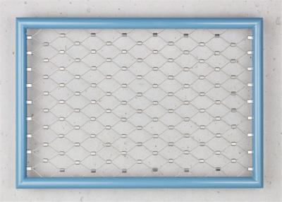 China Ss316 60mm Hole Mesh Balustrade Panels 720mm Height for sale