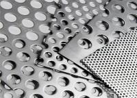China 1mm Thick Small Round Hole Galvanized Perforated Metal Mesh for Flat Filter Applications for sale