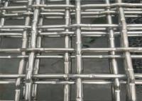 China Ss304 Plain Crimped Woven Wire Mesh 45mm Big Hole for sale