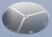 China 250mm Perforated Metal Mesh High Precision Circle Hexagon Grille for sale