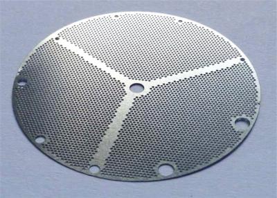 China 250mm Perforated Metal Mesh High Precision Circle Hexagon Grille for sale