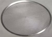 China 250mm Perforated Metal Mesh High Precision Circle Hexagon Grille for sale