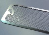 China 2mm Thickness Hexagonal Perforated Sheet Metal with Beautiful Etching Grid for Various Applications for sale