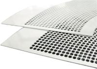 China 0.5mm Stamped Stainless Steel Perforated Mesh Sheet Small Hole for sale