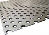 China 2000mm Width 2mm Perforated Metal Mesh Round Hole Ceiling Sheet for sale