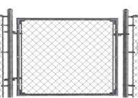 China 3.5mm Wire Thick Diamond Chain Link Fencing With Frame for sale