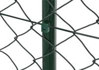 China 1.8m Chain Link Fence Construction Farm Protection Pvc Coated for sale