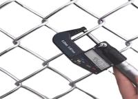 China 4.5mm Thick Garden Gi Chain Link Fencing Hot Dipped for sale