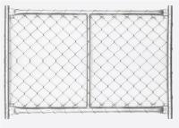 China Farm High 1.8 M Chain Link Fence Safety Galvanized Fabric for sale