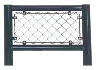 China 3.3m Height Stainless Steel Chain Link Fence Sport Fild Safety Pvc for sale