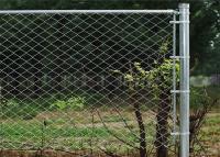 China 3.5mm Wire Diameter 6 Foot Chain Link Fencing Protection Diamond Mesh for sale