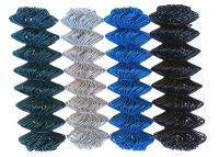 China Diamond Hole 30m Length 10 Foot Chain Link Fence Galvanized And Pvc Coated for sale