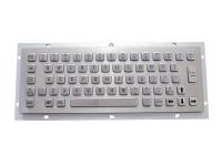 China outdoor industrial keyboard Vandalism proof weather proof with 64 metal keys for sale