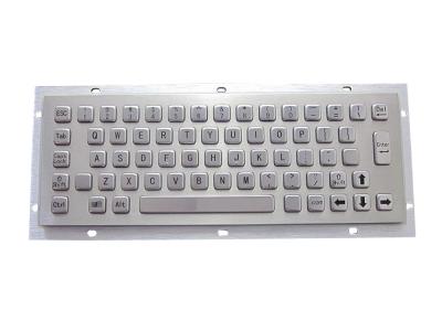 China outdoor industrial keyboard Vandalism proof weather proof with 64 metal keys for sale