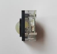 China Rigid USB 25.mm optical trackball transparent for medical healthcare application for sale