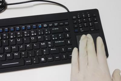China Russian medical keyboard Hegelian with tracking pad and European language optional for sale