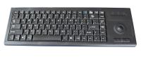 China black ABS industrial keyboard with trackball mouse for industrial pc for sale