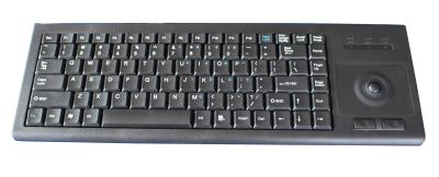 China black ABS industrial keyboard with trackball mouse for industrial pc for sale